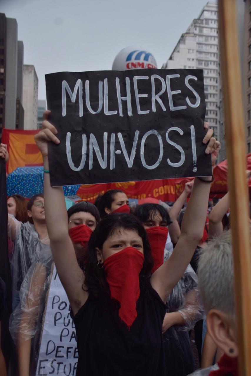 Março De Luta Das Mulheres Minuto A Minuto